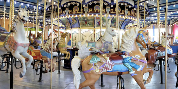 The Antique Carousel at Giggleberry Fair Celebrates 100 Years - Peddler ...