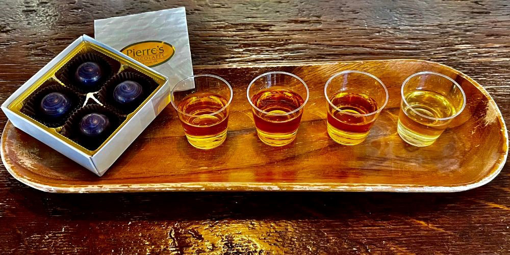 Hewn Spirits Chocolate Tasting Flight - Peddler's Village