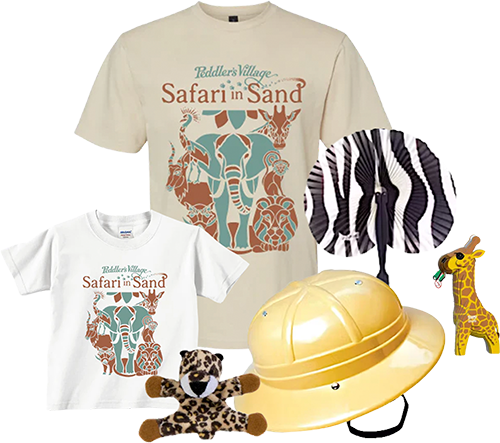 Safari in Sand - Peddler's Village